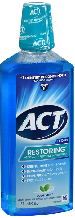 Act Restoring Cool Splash Mint 18 oz