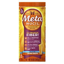 Metamucil Sugar Free Orange Smooth Fiber Powder 10 oz . Canister