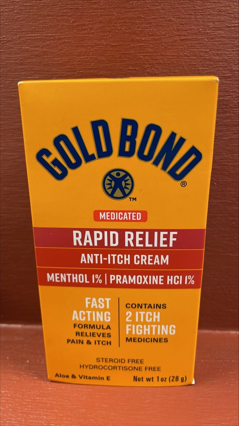 Gold Bond Rapid Relief Anti-itch Cream 1 oz By Chattem Drugs