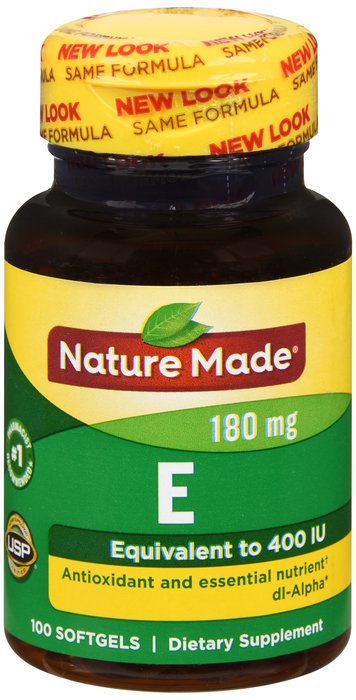 Nature Made Vit E 400 Unit Cap 100 By Pharmavite Pharm Corp