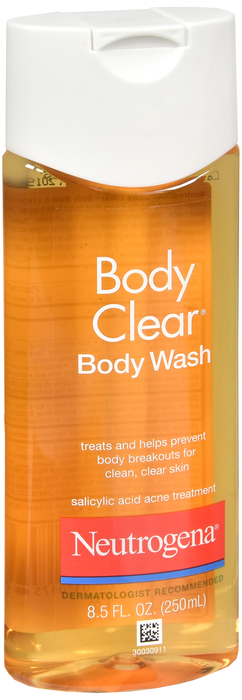 Neutrogena Body Clear Wash Original 8.5 Oz Case Of 24