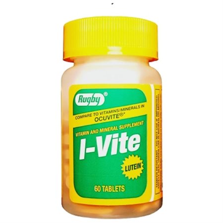 I-Vite Tablet 60 Count Rugby Compare to Ocuvite
