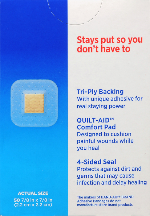 BAND-AID Tru-Stay Clear Spots Bandages One Size 50ct BY J&J