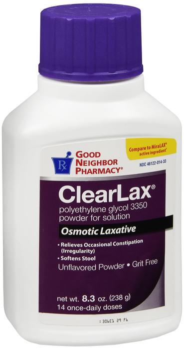 Good Neighbor Pharmacy ClearLax Osmotic Laxative 8.3oz Gen Miralax