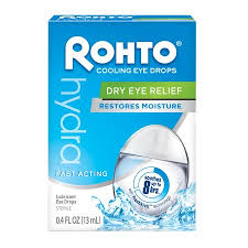 Rohto Hydra Dry Eye Reliever - 0.4 Fl oz Dropper