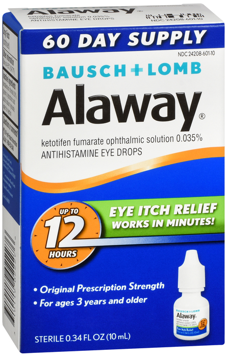 Alaway Eye Allergy Drop 10ml By Valeant Pharma
