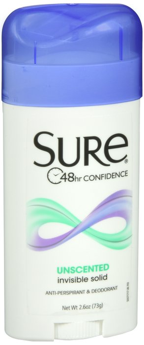 Sure A/P Inv Solid Regular Scent 2.6 oz