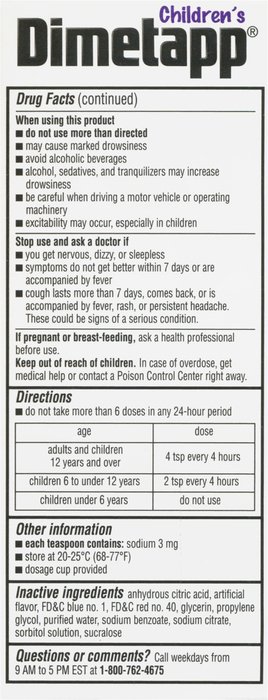 AmericanPharmaWholesale: Dimetapp