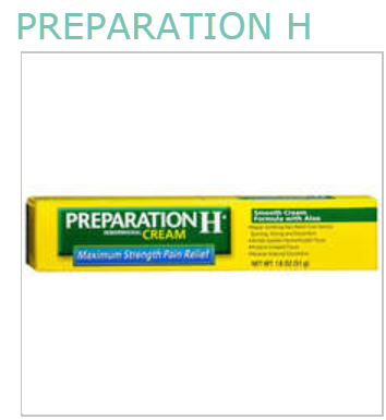 Preparation H Cream Max Strength 1.8 oz By Pfizer Pharma
