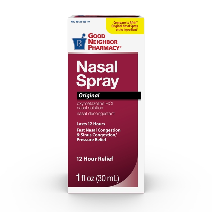 GNP Nasal Long Lastng Oxymetazoline HCl SPRAY 1 oz By Perrigo Gen Afrin/AM