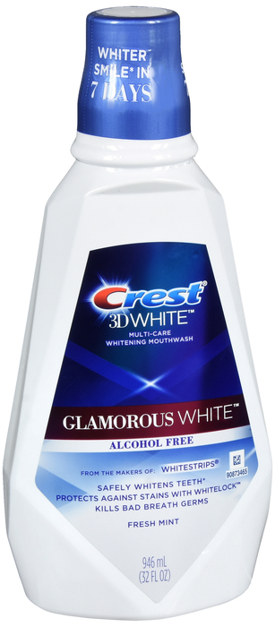 Case of6-Crest 3D Whitening Rinse Mint 946ml by P&G