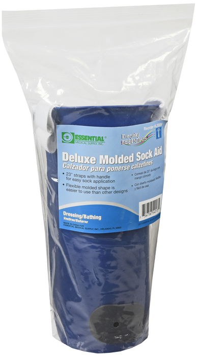 Case of 24-Essential Medical Deluxe Sock Aid 1ct