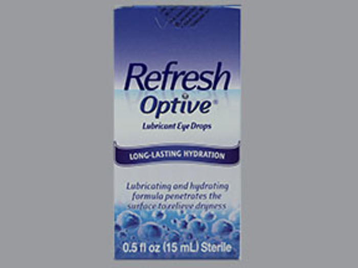 Refresh Optive Lubricant Eye Drops - 0.5 Fl oz Bottle