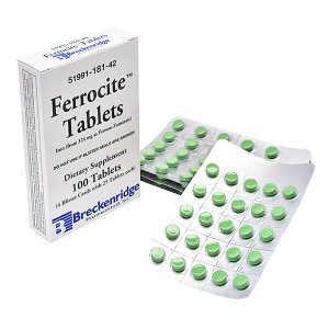 Ferrocite Tab 100 Gen HEMOCYTE by Breckenridge Pharma