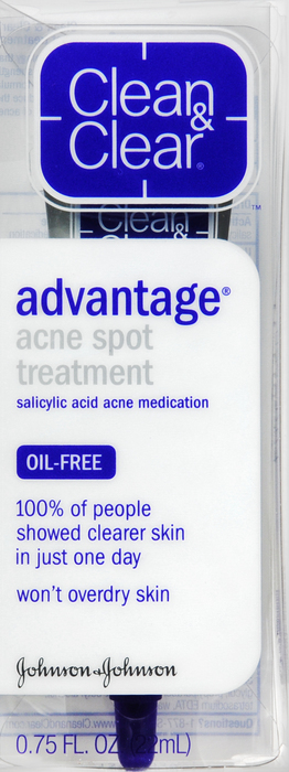 Clean & Clear Advantage Acne Spot Trmt 0.75 Oz Case Of 24