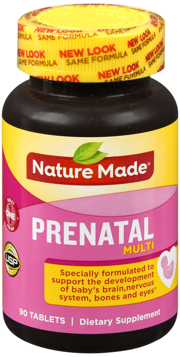 Prenatal Tablet 90 Count Nature Made