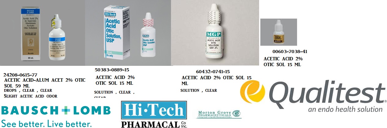 Rx Item-Acetic Acid 2% 1% Drops 10ml By Taro Pharma
