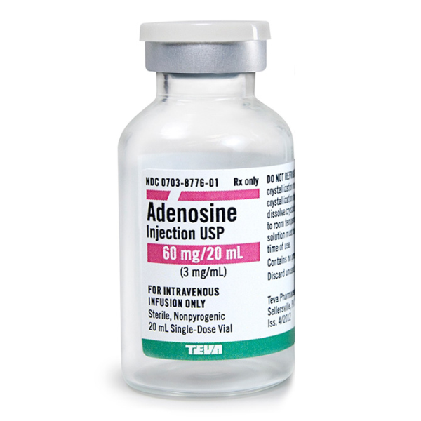 Rx Item-Adenosine 3Mg/ml Vial 20ml By Teva Pharma
