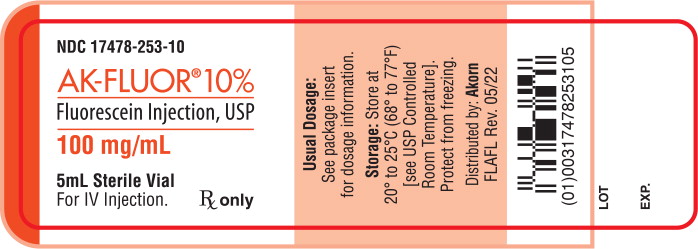 Rx Item-Ak-Fluor 500Mg/5Ml 10% Vial 1 Box Of 12X5Ml By Long Grove Pharma