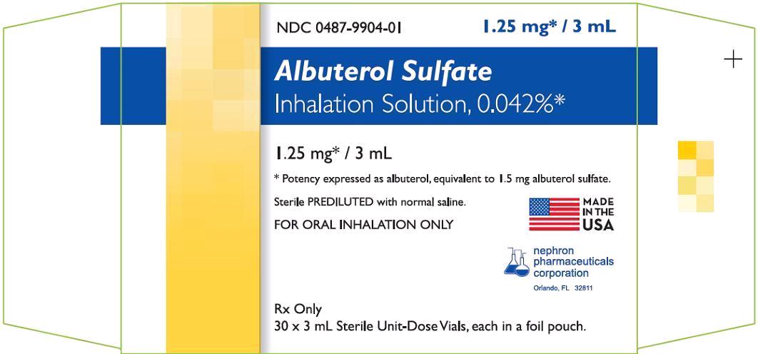 Rx Item-Albuterol 1.25Mg 3Ml Gen Accuneb Sol 25X3Ml By Nephron Pharma