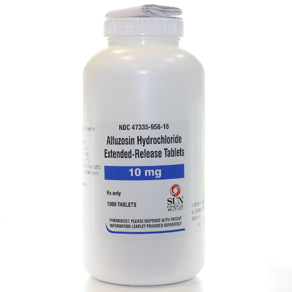 Rx Item-Alfuzosin 10Mg Tab 1000 By Caraco Pharma Gen Uroxatral