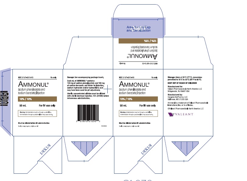 Rx Item-Ammonul 10% Vial 50ml By Valeant Pharma