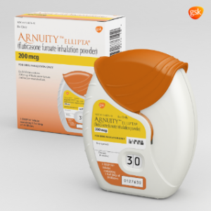 Rx Item-Arnuity Ellipta 200MCG fluticasone furoate 1X30 Inha