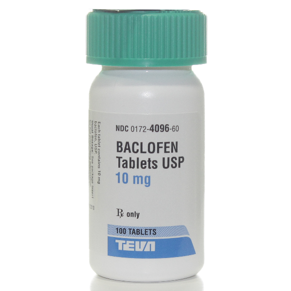 Rx Item-Baclofen 10mg Tab 100 by Teva Pharma Gen Lioresal
