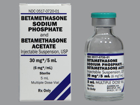 Rx Item-Betamethasone Acetate-Betamethasone 6mg/ml Vial 5ml by American ...