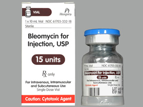 Rx Item-Bleomycin 15 Unit Vial By Hospira Worldwide