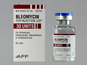 Rx Item-Bleomycin 30UN Vial -KEEP REFRIG- by Fresenius Kabi Pharma USA