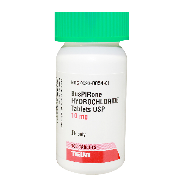 Rx Item-Buspirone 10mg Tab 100 by Teva Pharma Gen Buspar