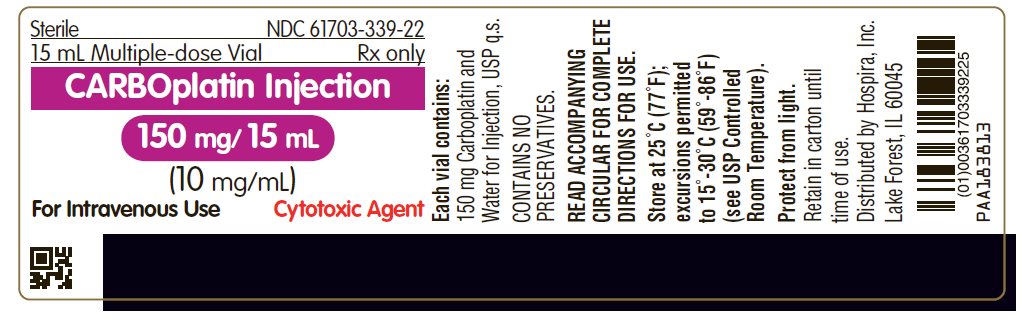 Rx Item-Carboplatin 10Mg/ml Vial 15ml By Hospira Gen Paraplatin