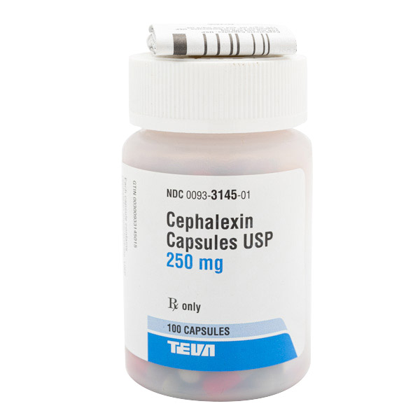 Rx Item-Cephalexin 250mg Cap 100 By Teva Pharma Gen Keflex