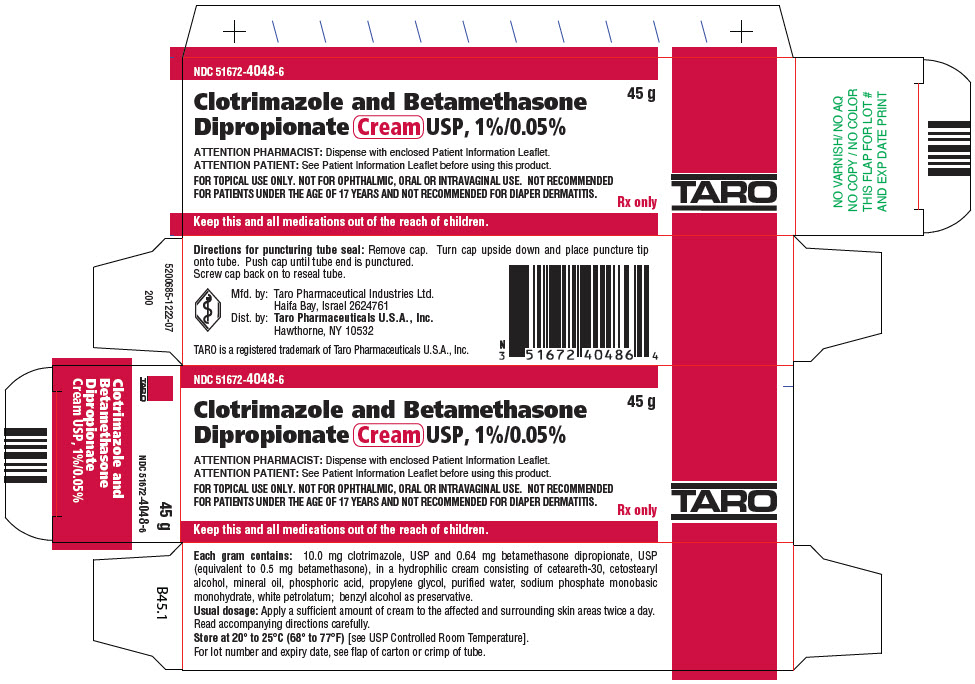 Rx Item-Clotrimazole-Betamethasone 1% 0 05% Cream 15Gm By Taro Pharma