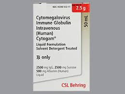 Rx Item-Cytogam 50Mg/Ml Vial 50Ml By CSL Behring Healthcare