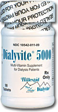 Rx Item-Dialyvite 5000 Rx Multi-Vitamin Tab 90 By Hillestad Pharmactcls USA