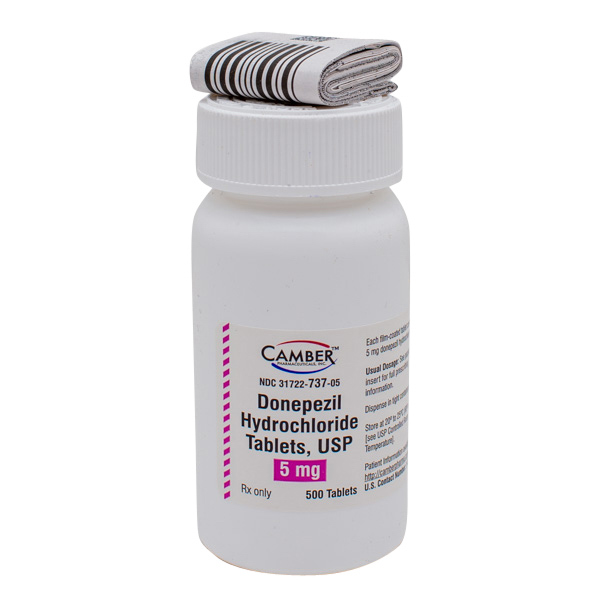 RX ITEM-Donepezil 5Mg Tab 500 by Camber Pharma USA