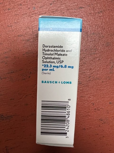Rx Item-Dorzolamide-Timolol Drops 10Ml By Biocon Pharma Gen Cosopt
