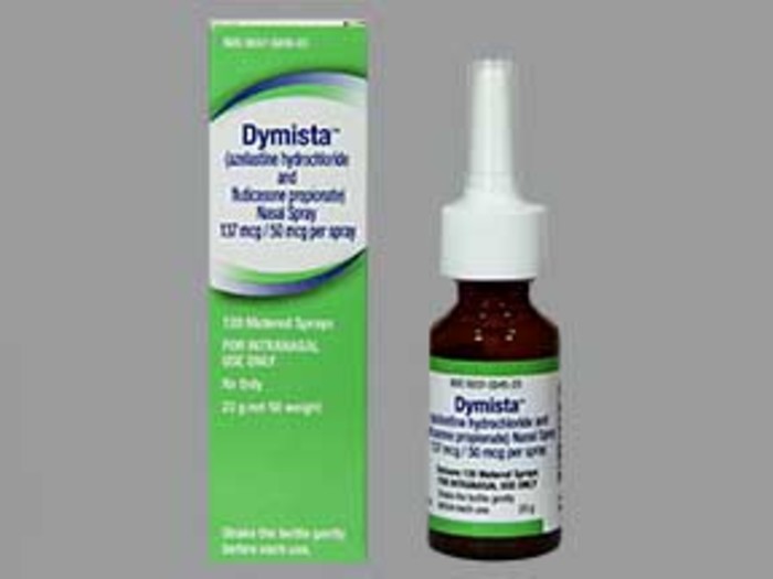 Rx Item-Dymista 137 50Mcg Spray 23Gm By Mylan Meda Pharma