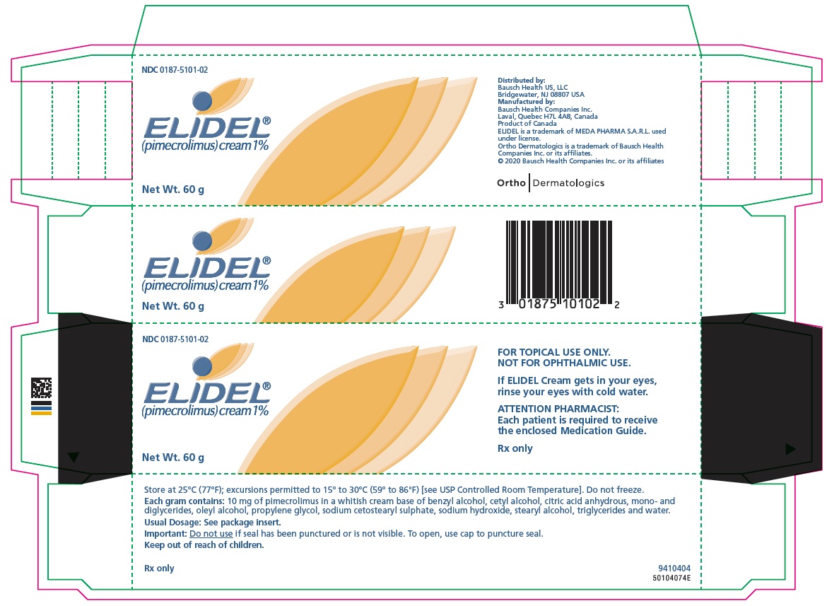 Rx Item-Elidel 1% Cream pimecrolimus Topical 60Gm By Valeant Pharma