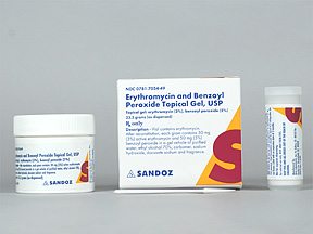 Rx Item-Erythromycin-Benzoyl Peroxide 3% 5% Gel 23.3Gm Gen Benzamycin