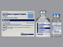 Rx Item-Feiba 2440 IU Vial By Baxalta Healthcare