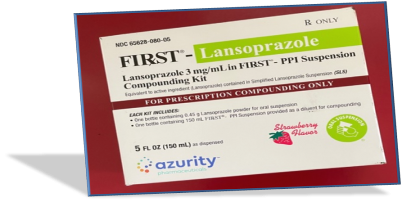 Rx Item-First Lansoprazole 5 Oz By Cutis Pharma(Requires Compounding)