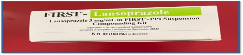 Rx Item-First Lansoprazole 5 Oz By Cutis Pharma(Requires Compounding)