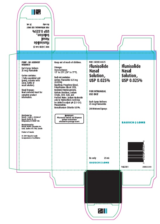Rx Item-Flunisolide Nasal Sol .025% 25Mcg Spray 25Ml By Valeant Pharma