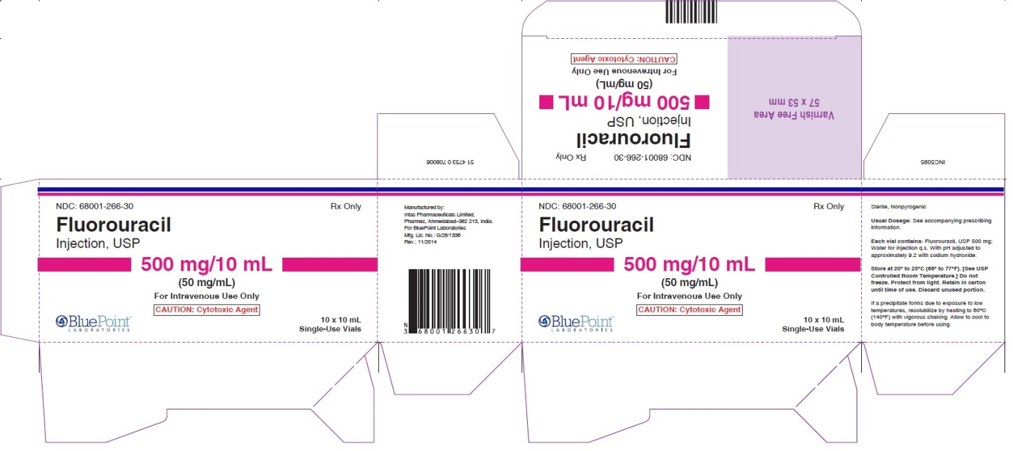 Rx Item-Fluorouracil 500Mg 10Ml Vial 10X10Ml By Bluepoint Labs Inj