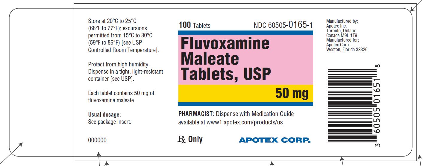 Rx Item-Fluvoxamine 50Mg Tab 100 By Apotex Corp GEN LUVOX