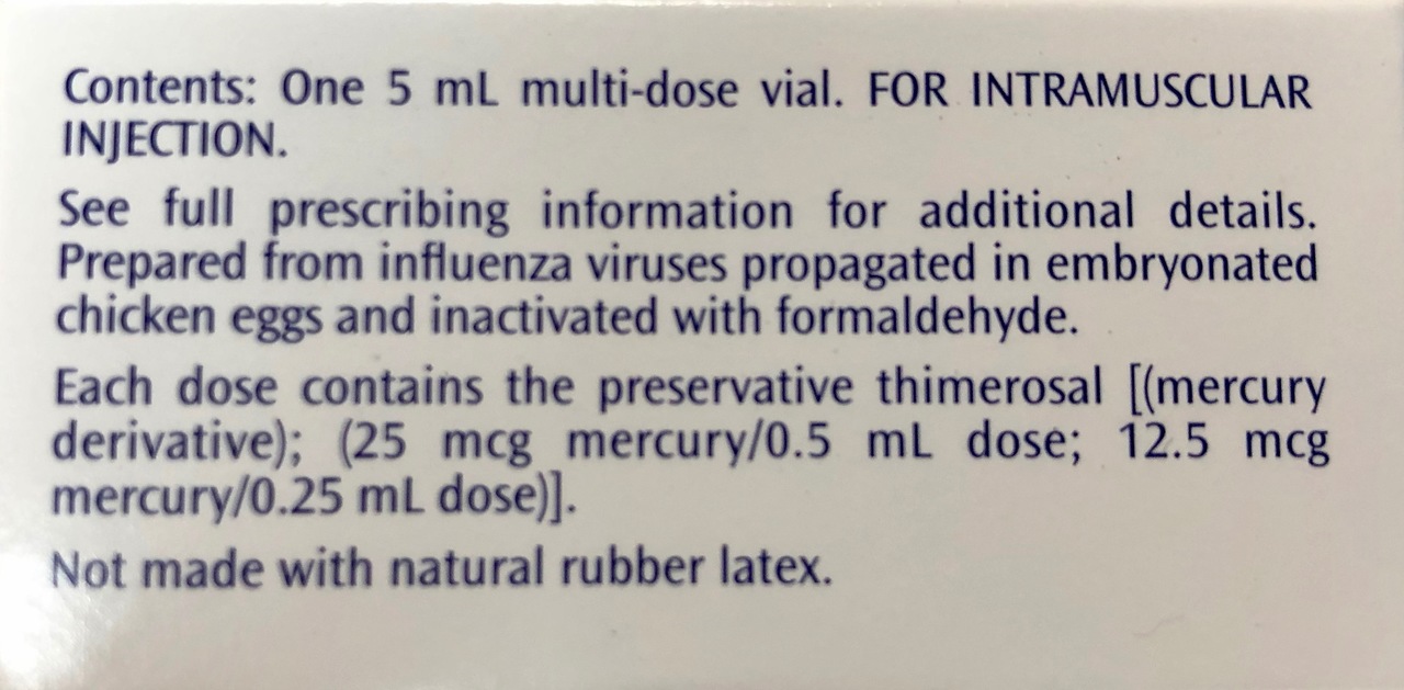 Rx Item-Fluzone QUAD MULTIDOSE 10 DOSES VIAL 5ML 19-20 10DS BY SANOFI