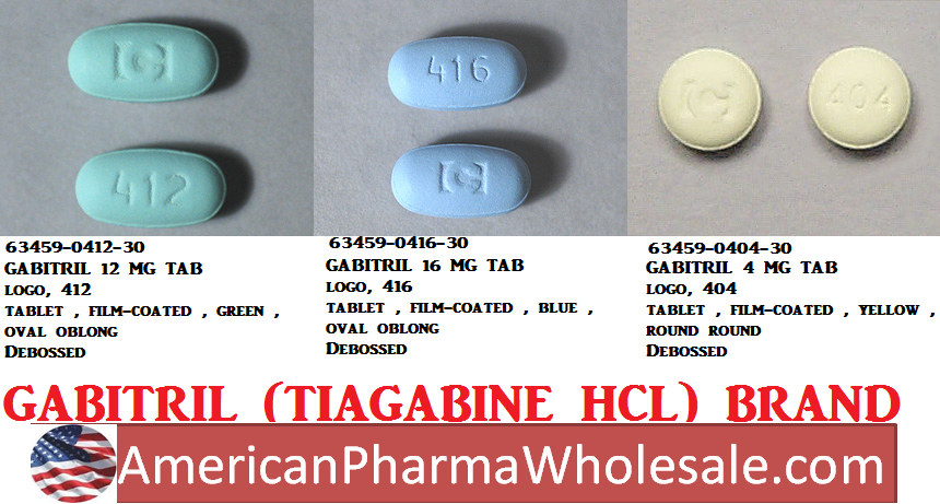 RX ITEM-Tiagabine Hcl 4Mg Tab 30 By Teva Pharma Gen Gabitril
